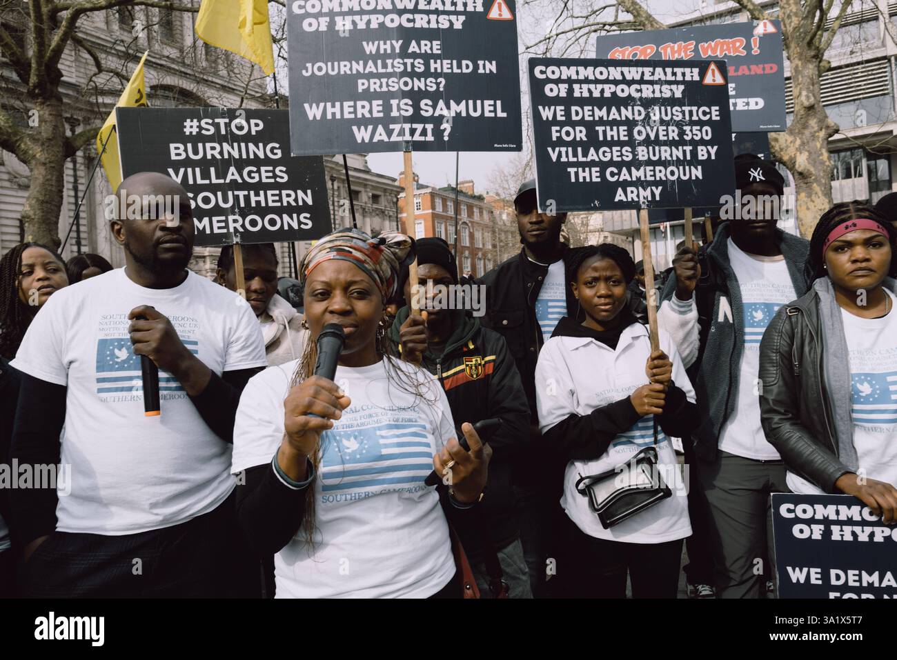 Anti-Monarchy Protest in London Activists from Republic stage a protest ...
