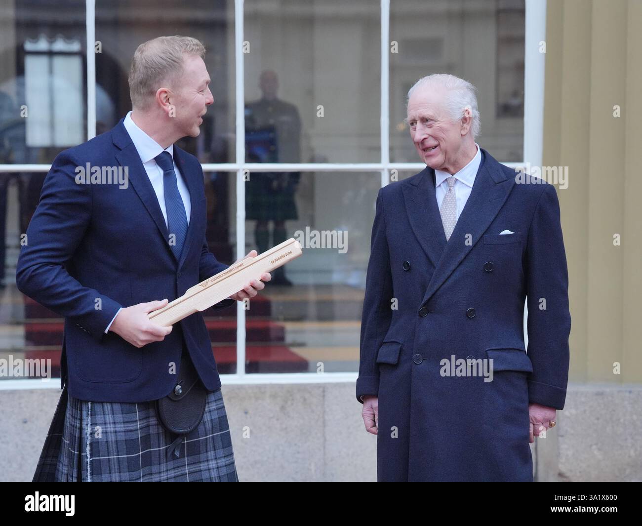 King Charles III with Sir Chris Hoy during the launch of the ...