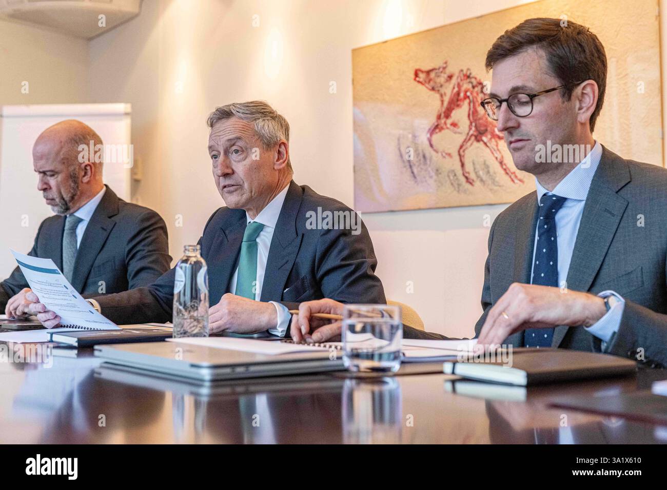 D'Ieteren CIO (chief investment officer) Nicolas Saillez, D'Ieteren CEO ...