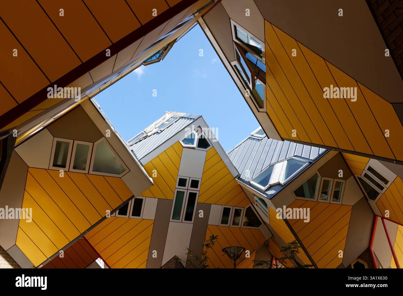 Viewing the Cube Houses in Rotterdam, Netherlands, a place of interest ...