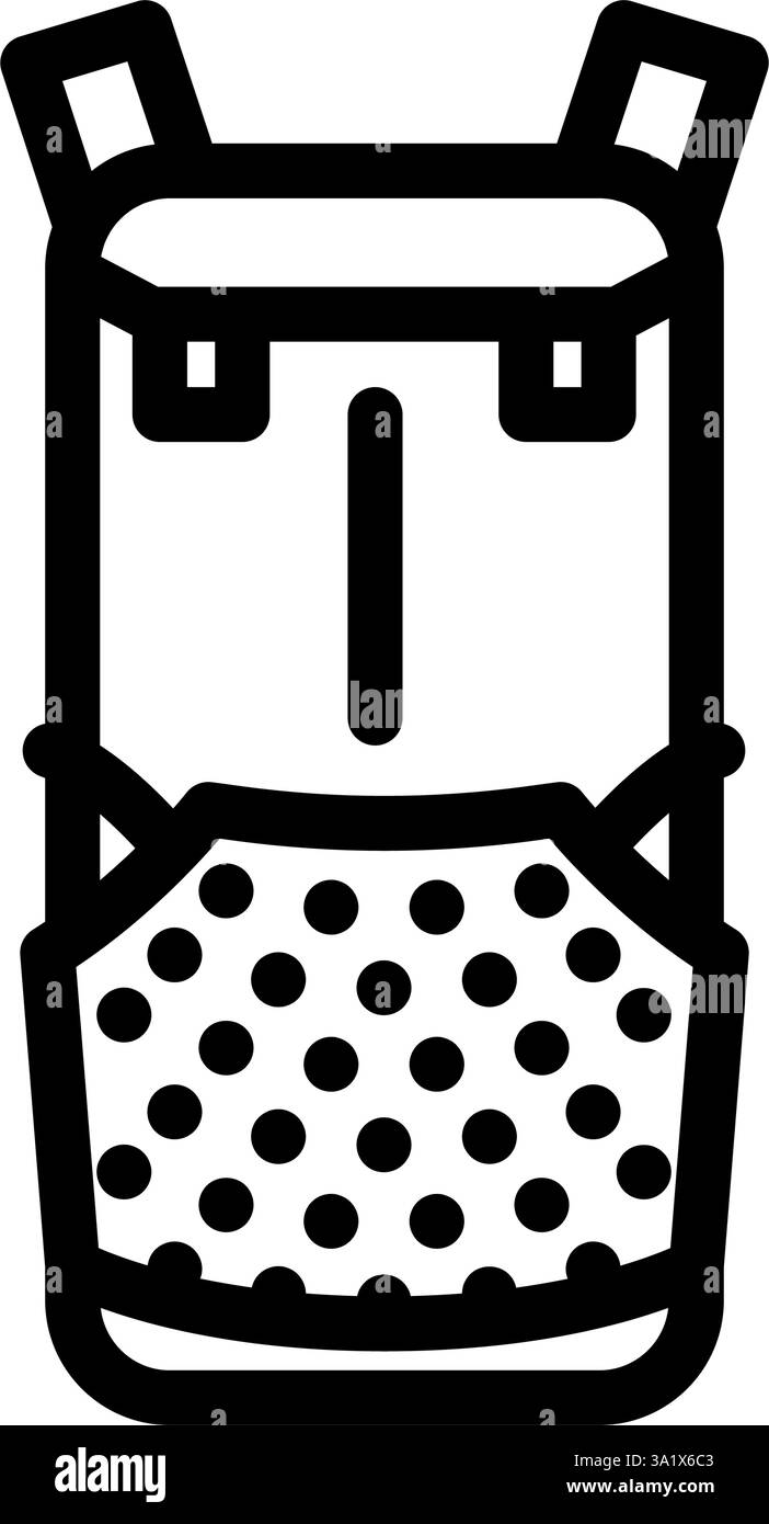 Lightweight backpack Stock Vector Images - Alamy