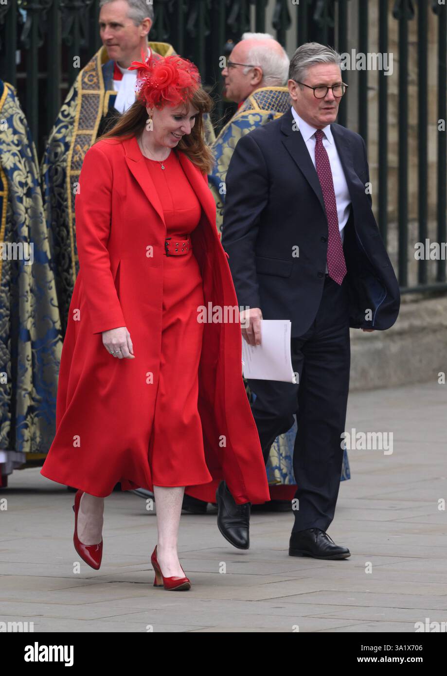 London, UK. March 10th, 2025. Keir Starmer and Victoria Starmer ...