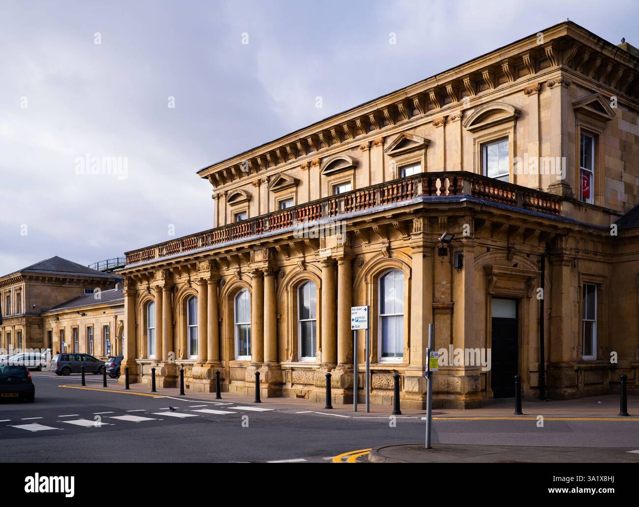 The original Hull Paragon station entrance building opened in 1847 ...
