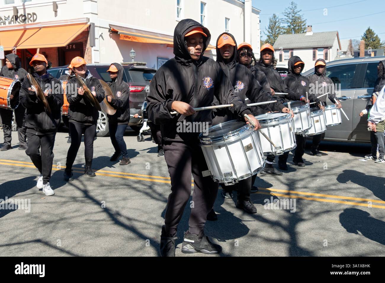 The Marching Cobras perform at Beacon's St. Patrick's Day Parade of ...