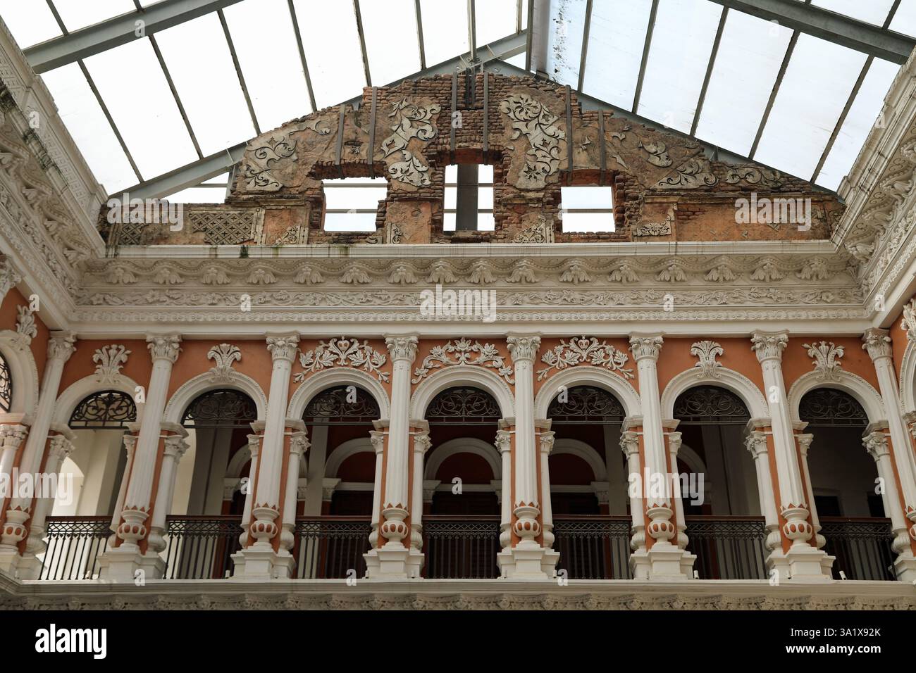 Restored Bara Sardar Bari at Sonargaon in Bangladesh Stock Photo - Alamy