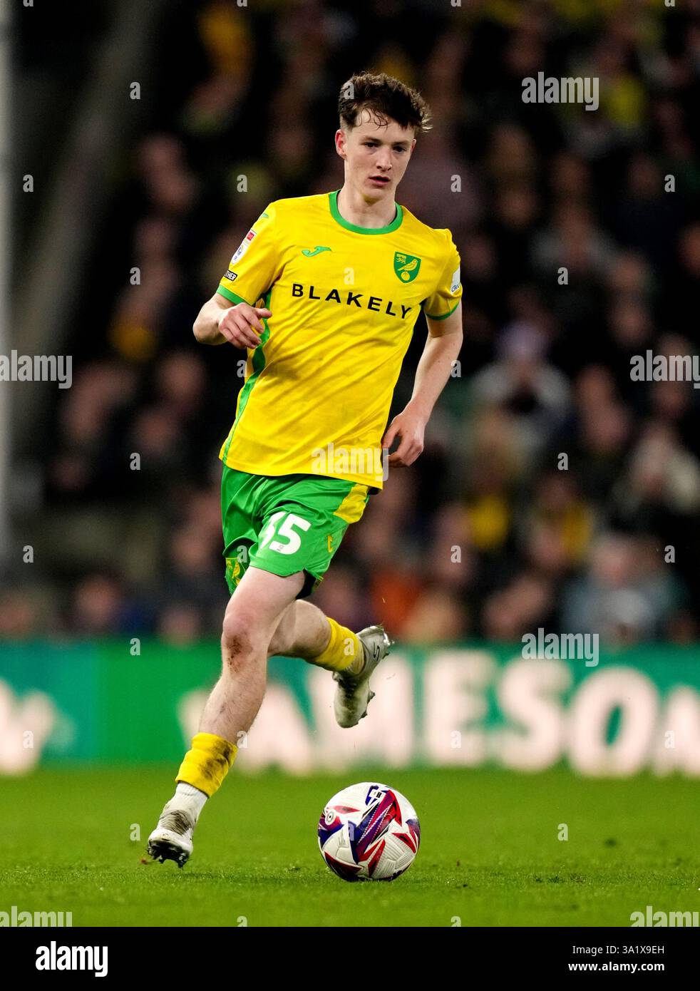 Norwich City's Kellen Fisher during the Sky Bet Championship match at ...