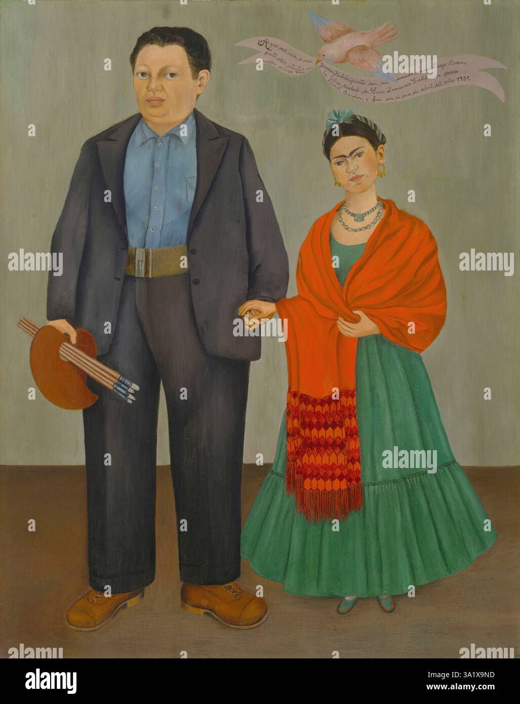 Frida Kahlo - Frieda and Diego Rivera - 1931 Stock Photo - Alamy
