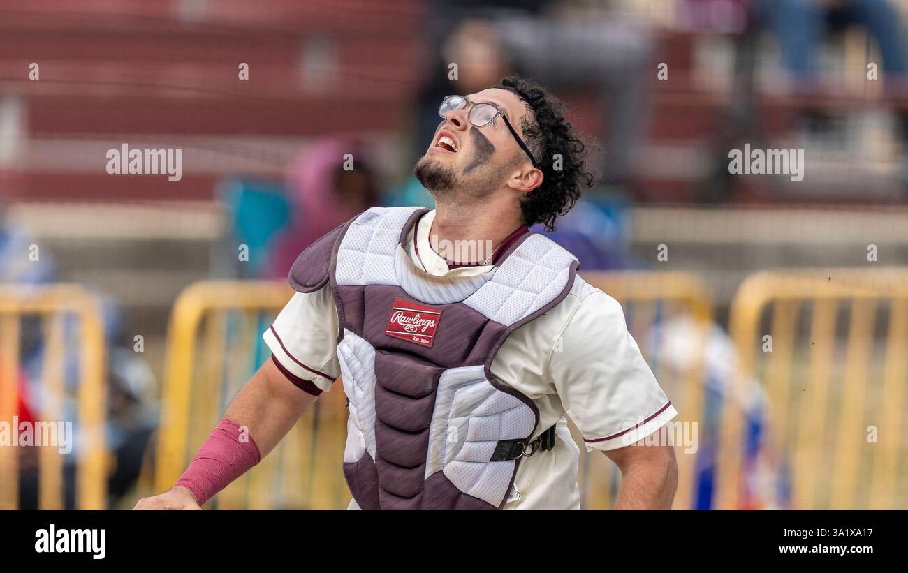 Alabama A&M catcher Angel Rivera (36) during an NCAA baseball game on ...