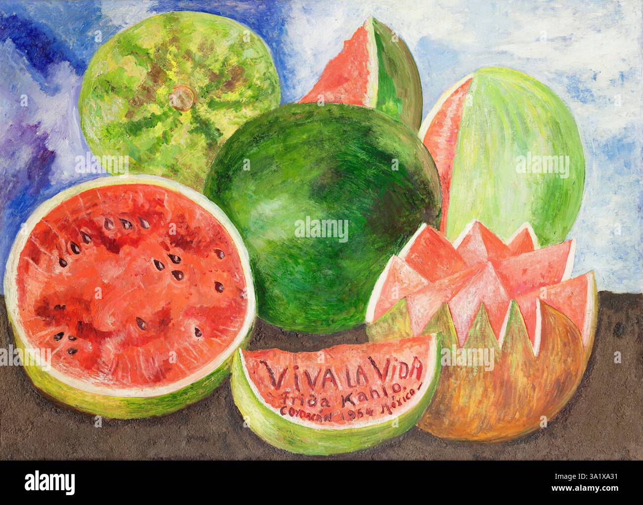 Frida Kahlo - Viva la vida - 1954 Stock Photo - Alamy
