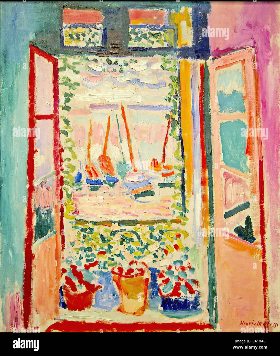 Henri Matisse - Open Window, Collioure Stock Photo - Alamy