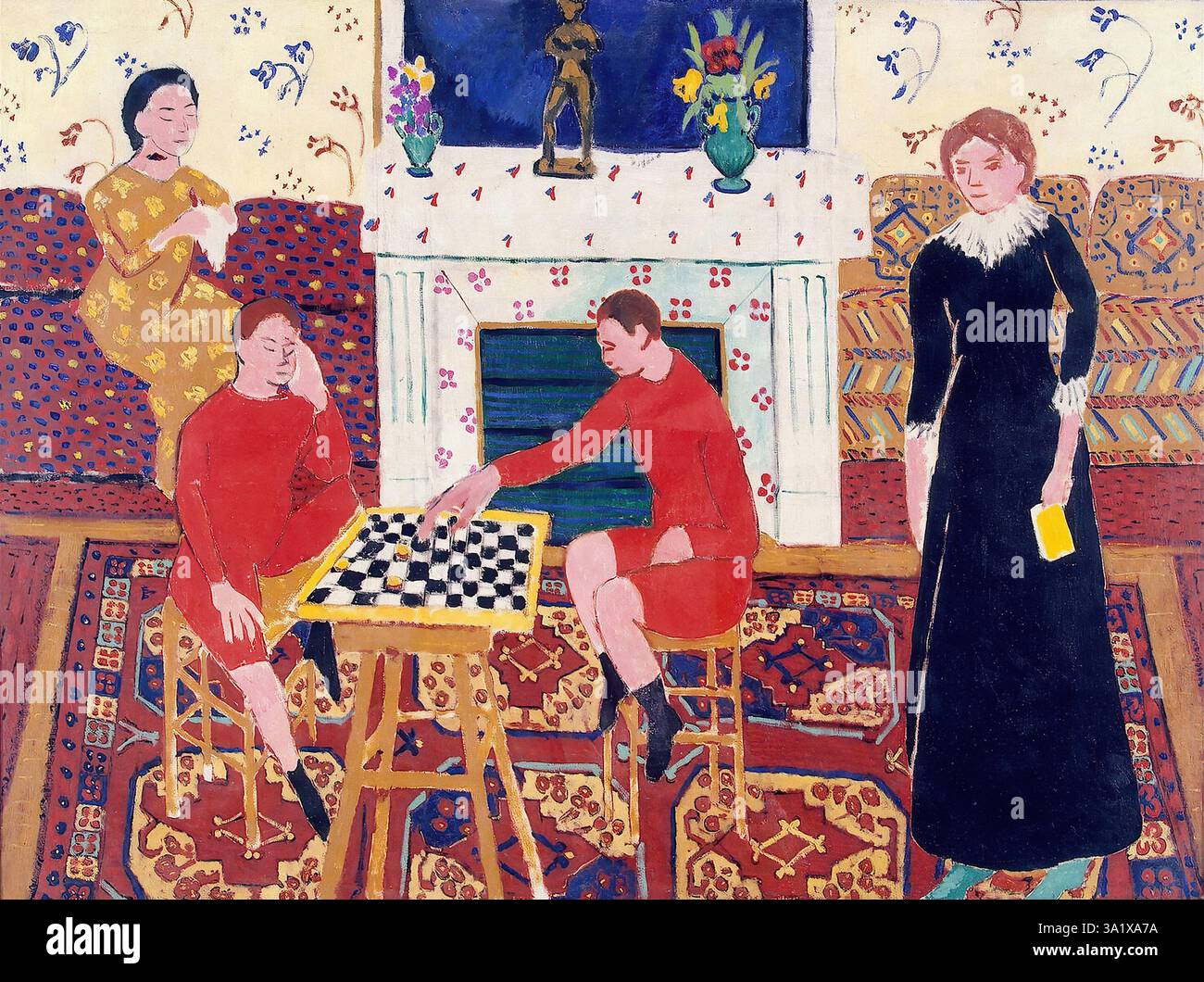 Henri matisse painting family hi-res stock photography and images - Alamy