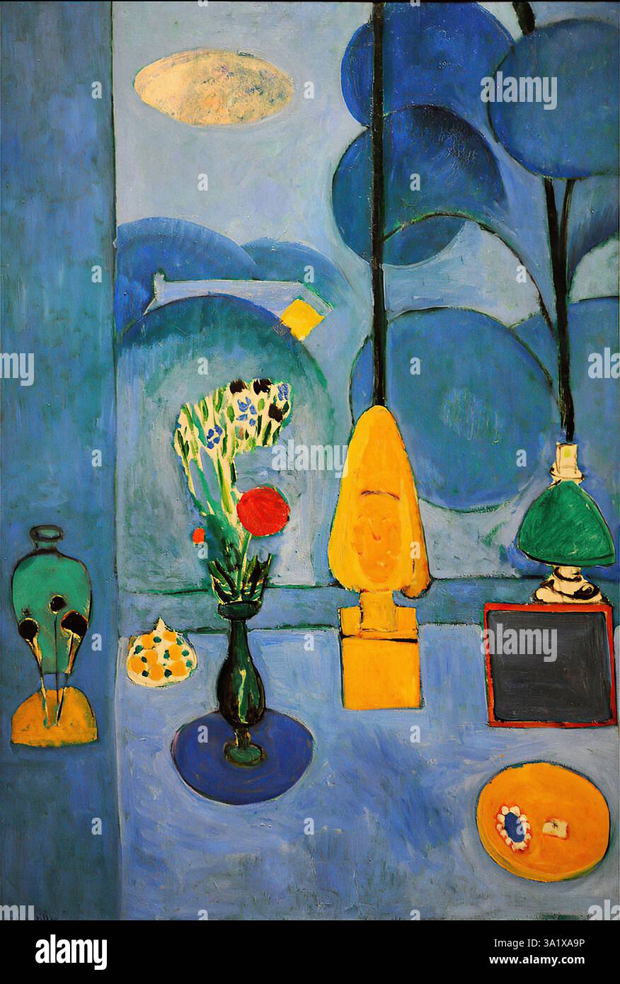 Blue window matisse hi-res stock photography and images - Alamy