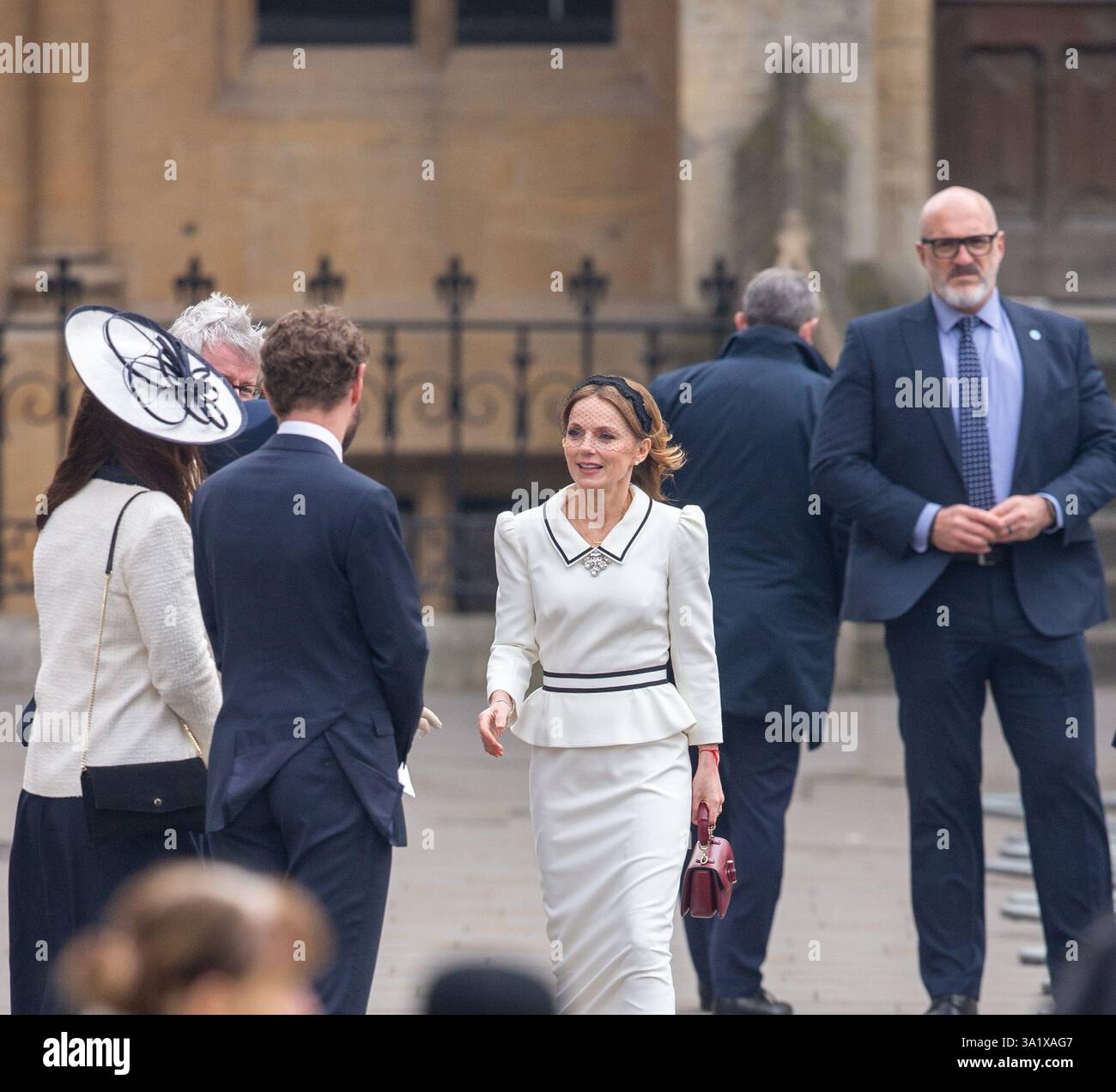 London, UK. 10th Mar, 2025. Geri Halliwell, arrives at Westminster ...