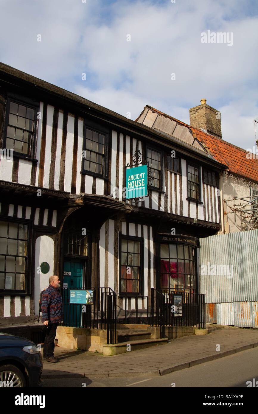 Ancient House Museum, Thetford Stock Photo - Alamy