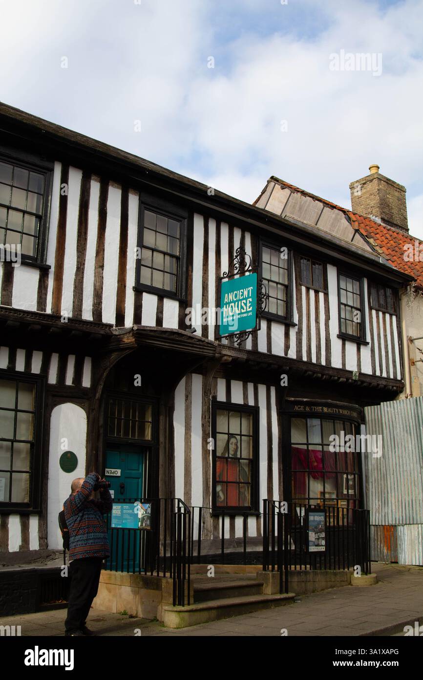 Ancient House Museum, Thetford Stock Photo - Alamy