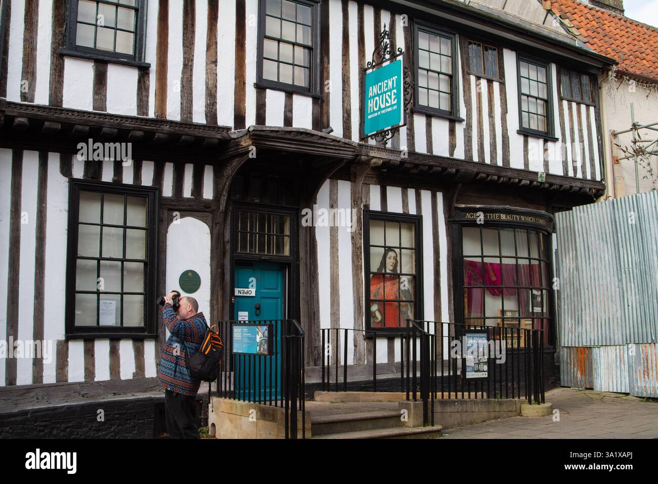 Ancient House Museum, Thetford Stock Photo - Alamy