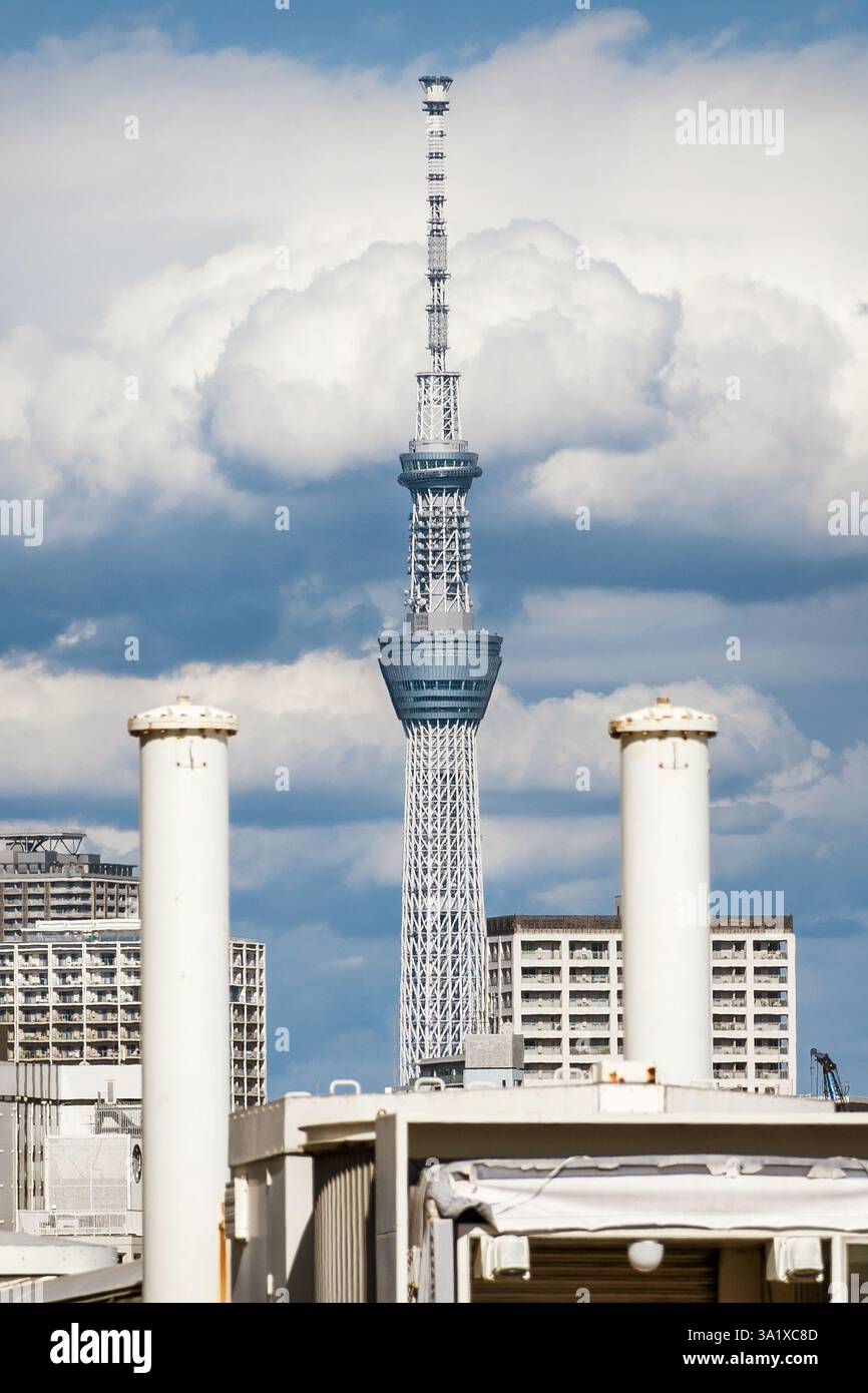 Tokyo Skytree, the tallest tower in the world and one the city most ...