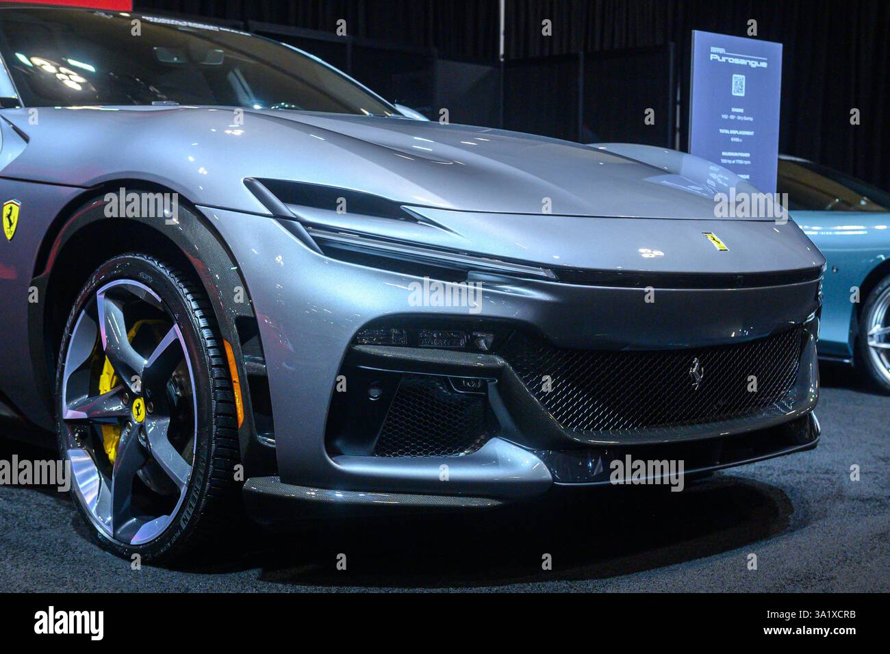 Toronto, ON, Canada - February 14, 2025: 2023 Ferrari Purosangue ...