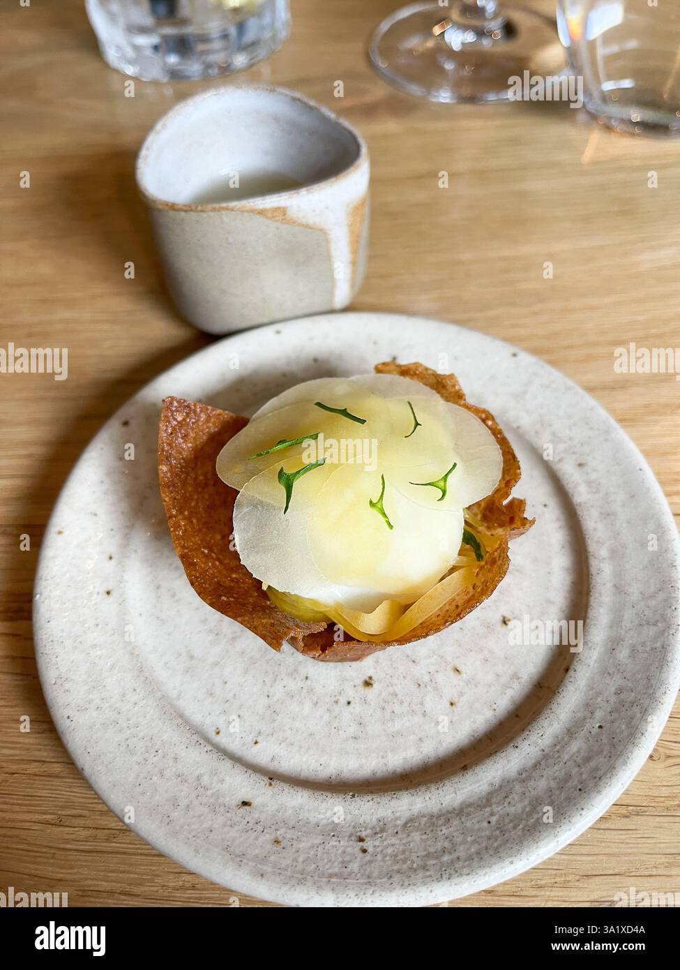Lunch at The Whitebrook Stock Photo - Alamy