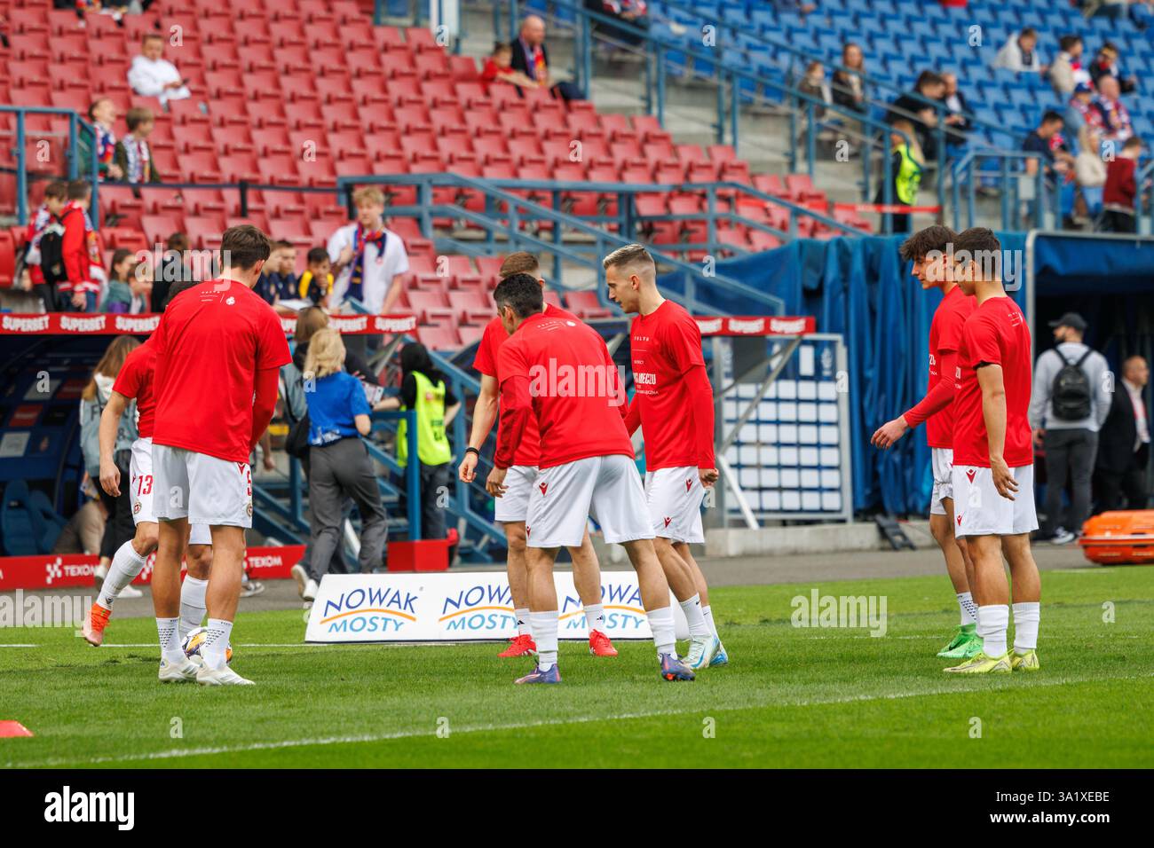 KRAKOW, POLAND, Mar 9 2025, A football match between WISLA KRAKOW AND ...