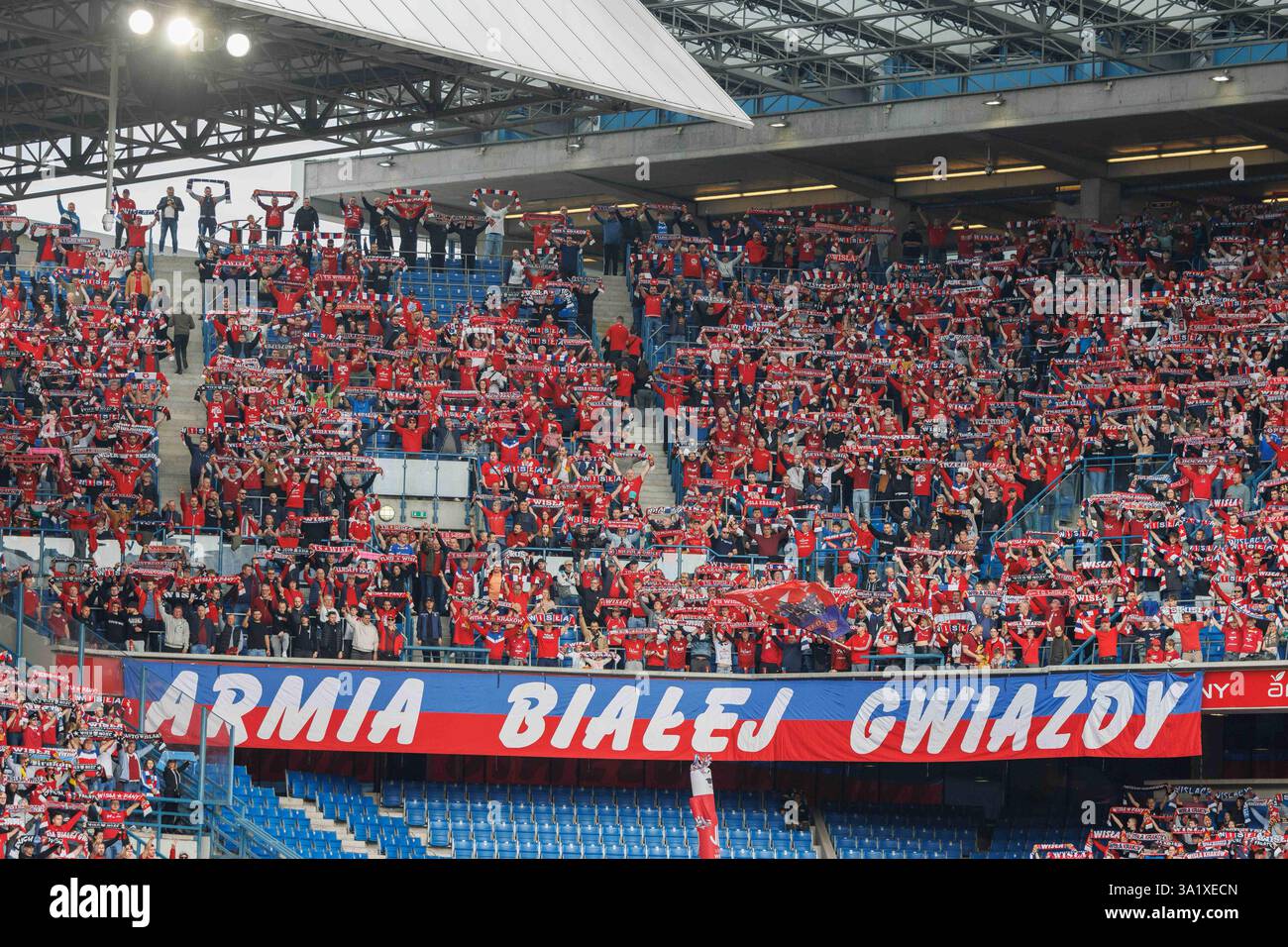 KRAKOW, POLAND, Mar 9 2025, A football match between WISLA KRAKOW AND ...