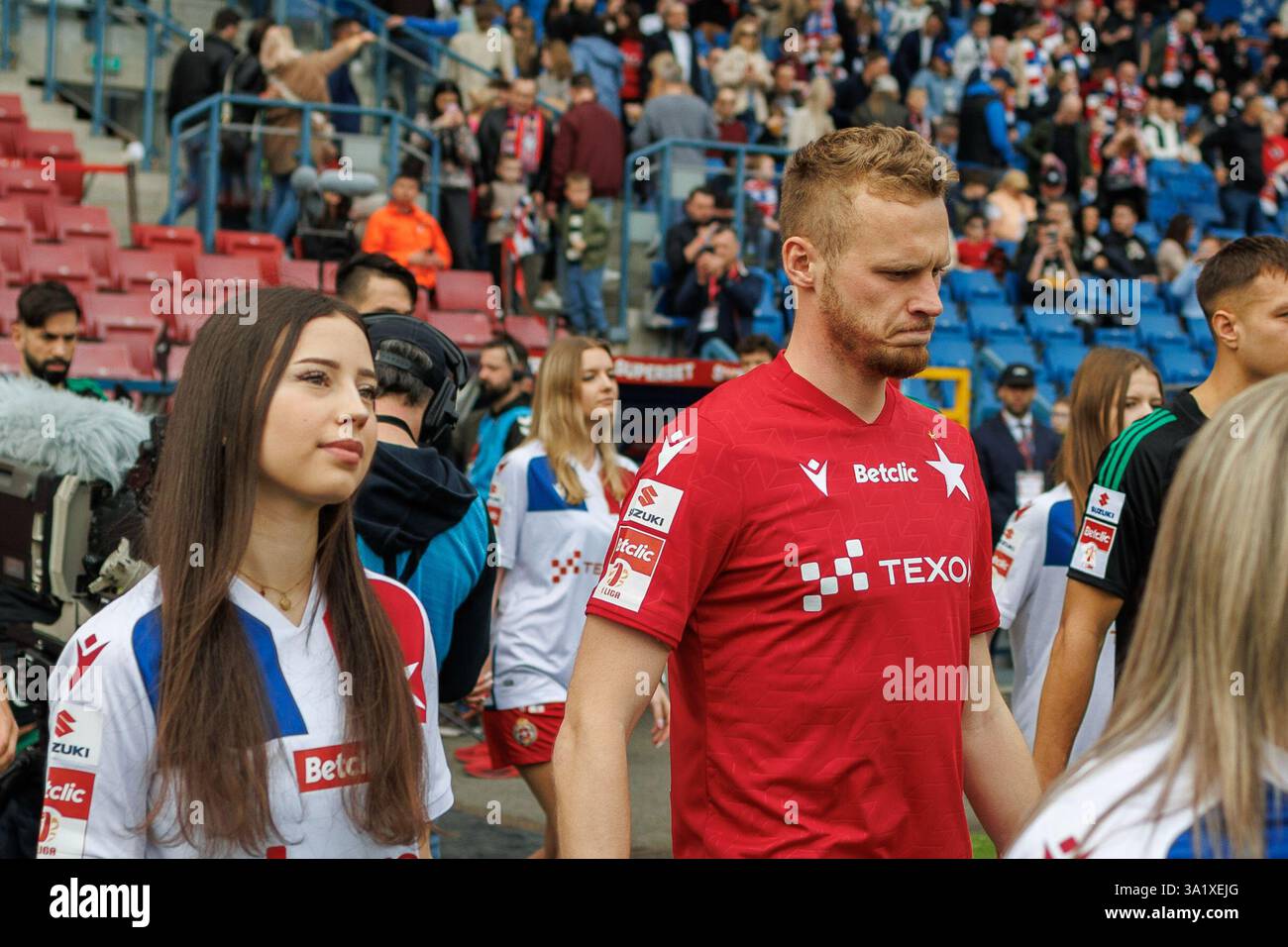 KRAKOW, POLAND, Mar 9 2025, A football match between WISLA KRAKOW AND ...