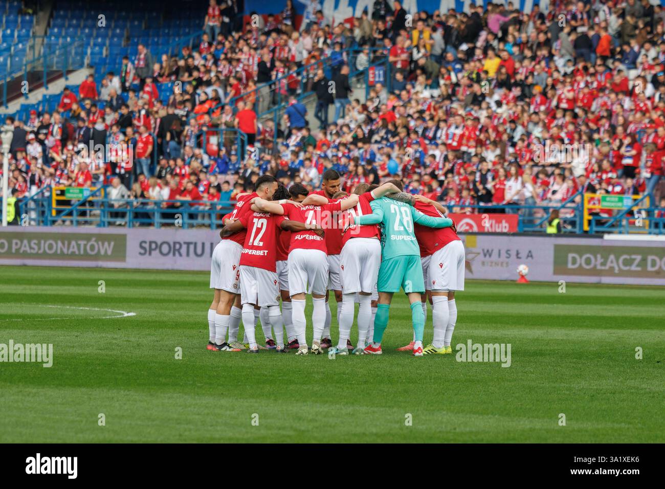 KRAKOW, POLAND, Mar 9 2025, A football match between WISLA KRAKOW AND ...