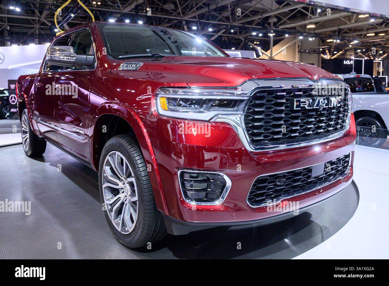 Toronto, ON, Canada - February 14, 2025: Dodge 2025 Ram 1500 Tungsten ...