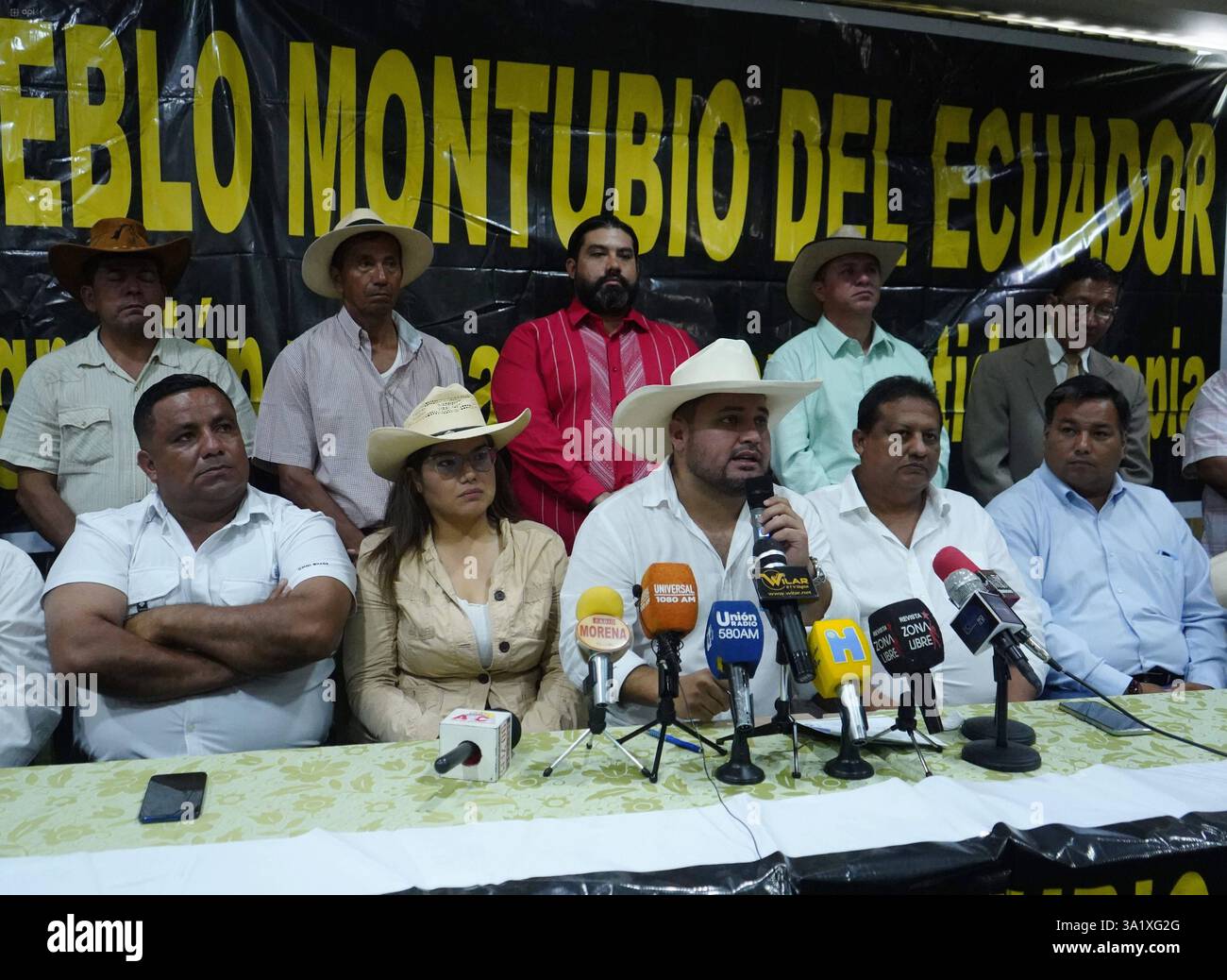 GYE SUPPORTS LUISA GONZALEZ Guayaquil, Monday, March 10, 2025 During a ...