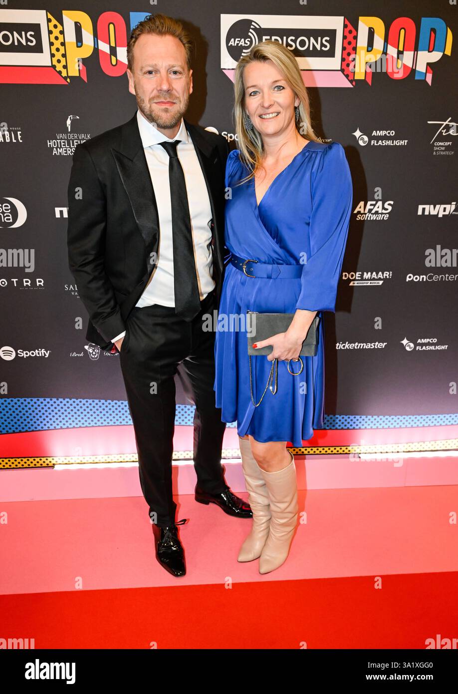 Edison Pop 2025 inloop LEUSDEN, NETHERLANDS - MARCH 10: Tim Klijn ...