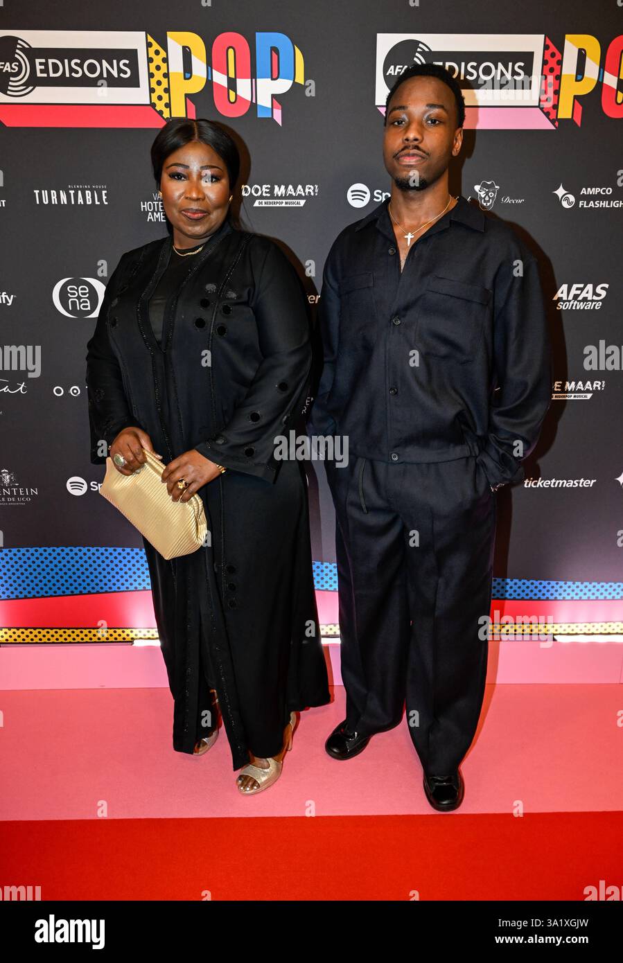 Edison Pop 2025 inloop LEUSDEN, NETHERLANDS - MARCH 10: during Edison ...