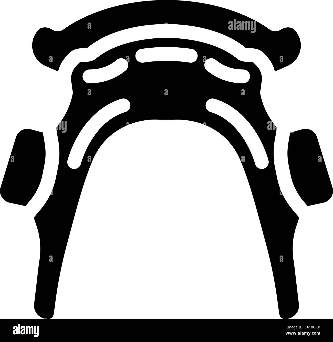 retainer orthodontist glyph icon vector illustration Stock Vector Image ...