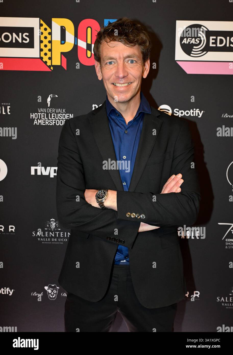 Edison Pop 2025 inloop LEUSDEN, NETHERLANDS - MARCH 10: Jan Willem ...