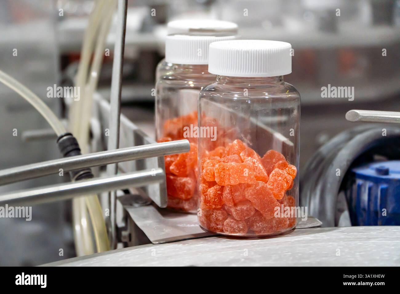 Gummy candy conveyor hi-res stock photography and images - Alamy