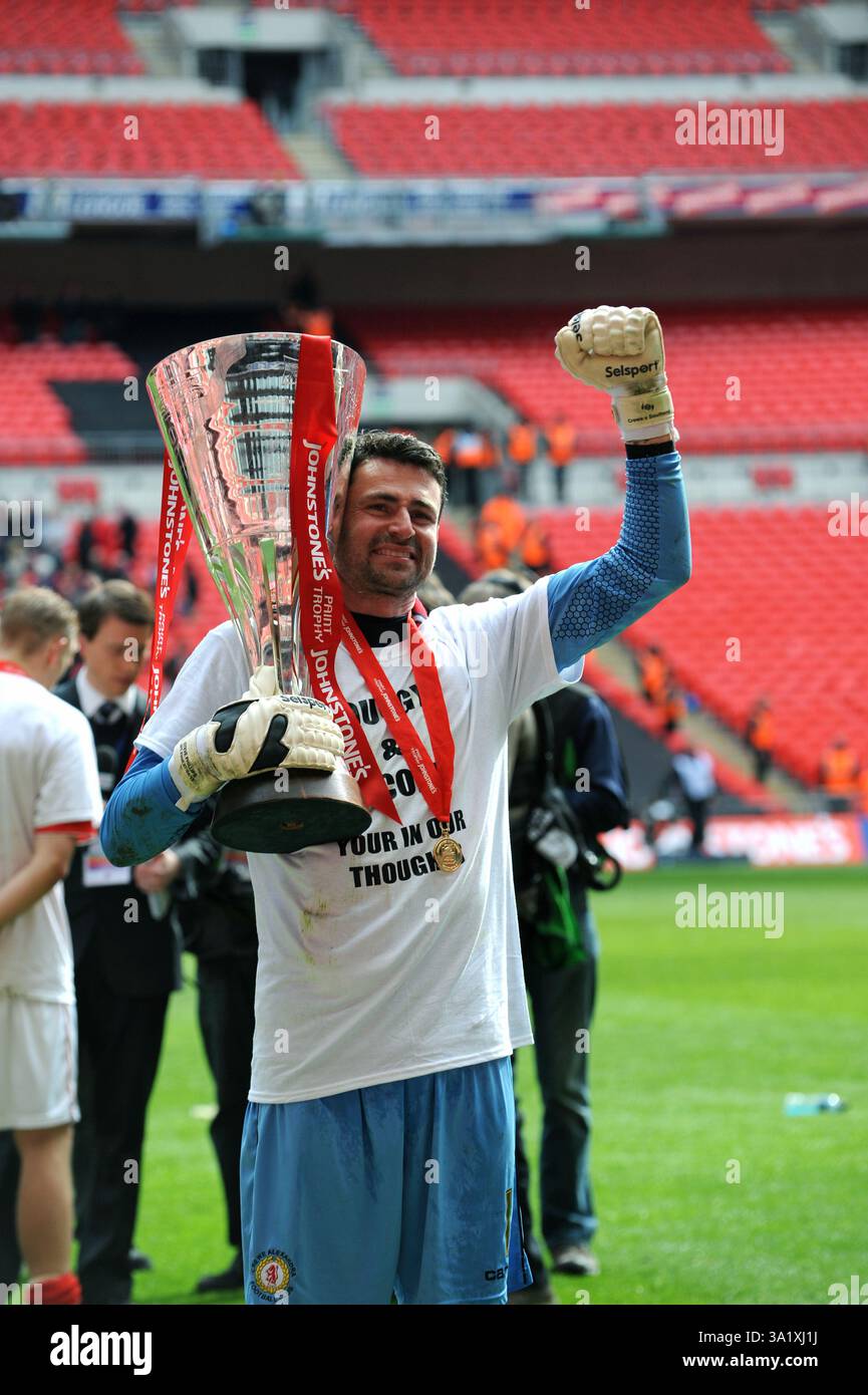 Crewe Alexandra football club goalkeeper Steve Phillips. Johnstone's ...