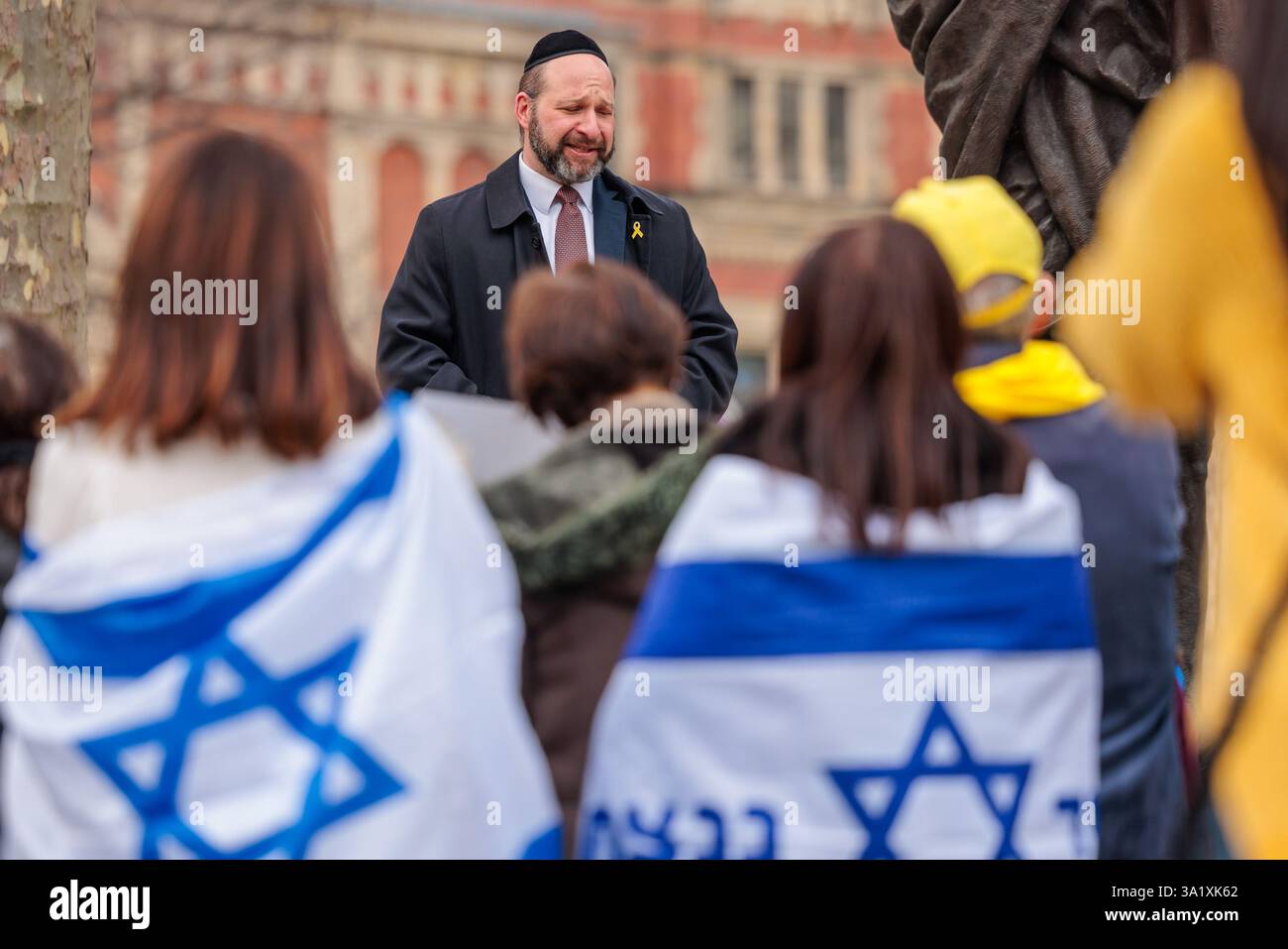 Parliament Square, Westminster, London, UK. 10th March 2025. A peaceful ...