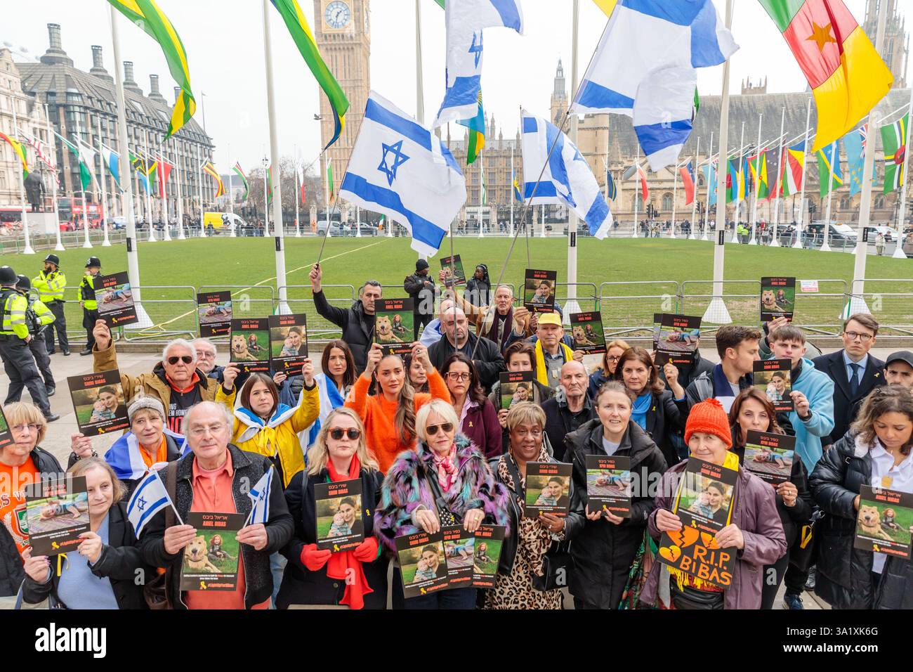 Parliament Square, Westminster, London, UK. 10th March 2025. A peaceful ...