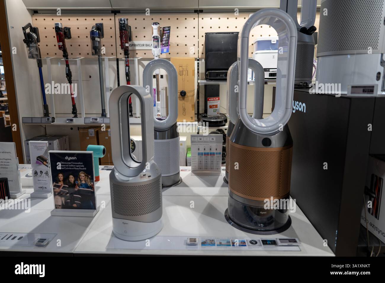 Innovative home technology showcased in a modern retail space with ...