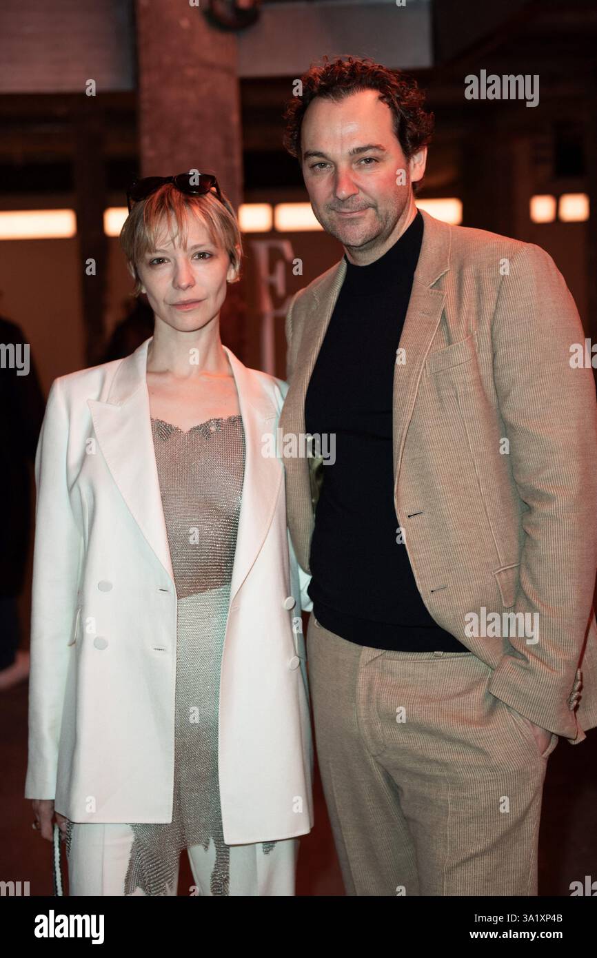 Annabelle Dexter Jones and Daniel Humm attending the Gabriela Hearst ...