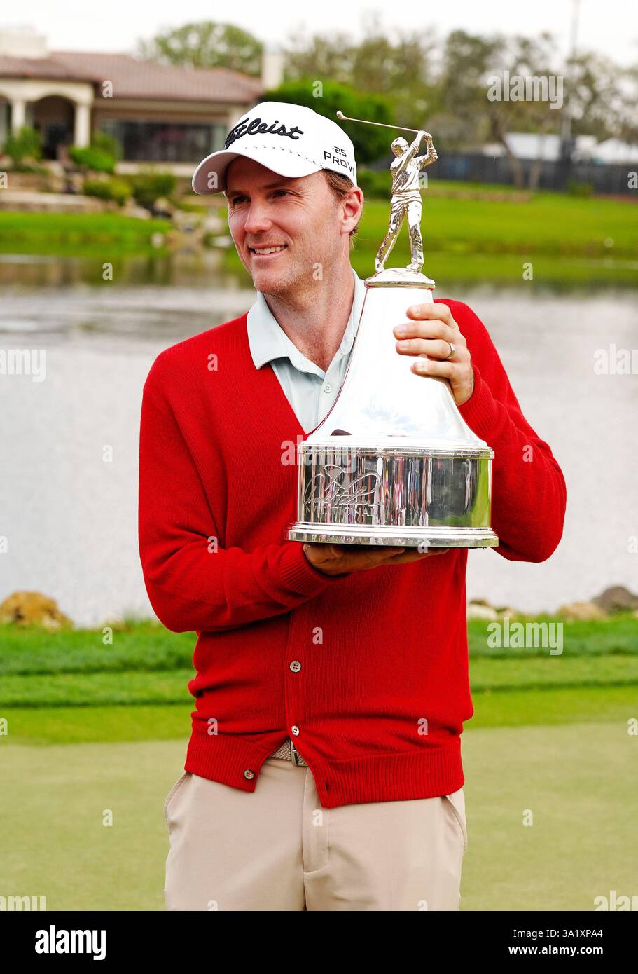 Orlando, Florida, USA. 9th Mar, 2025. PGA golfer Russell Henley poses ...
