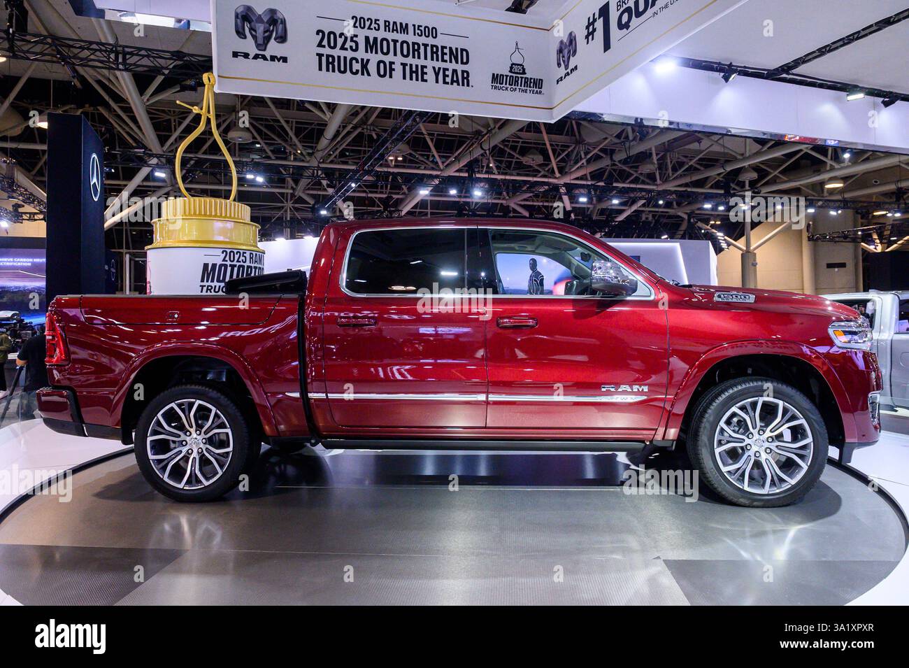 Toronto, ON, Canada - February 14, 2025: Dodge 2025 Ram 1500 Tungsten ...
