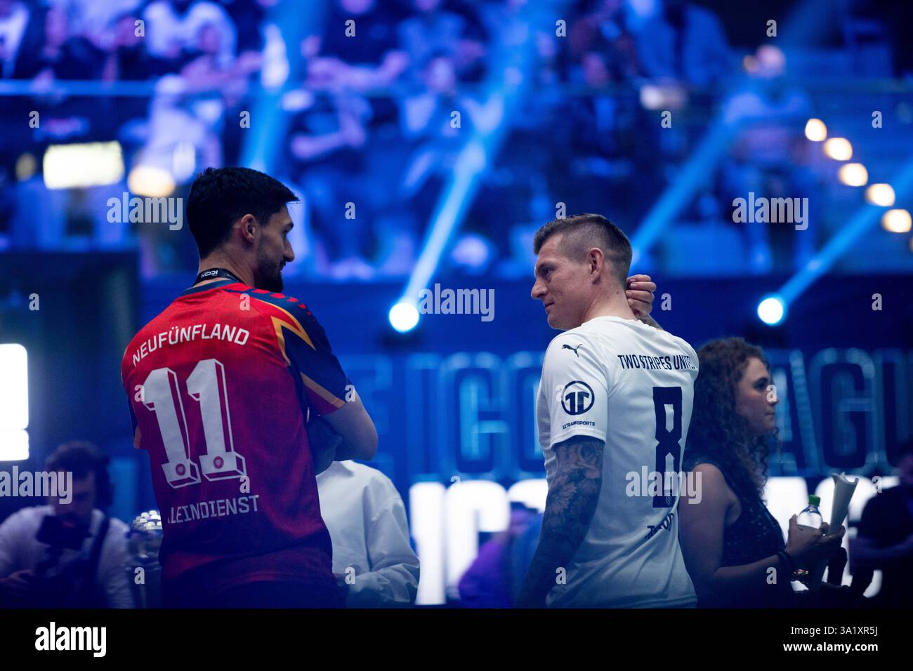 10 March 2025, North Rhine-Westphalia, Duesseldorf: Soccer: Icon League ...