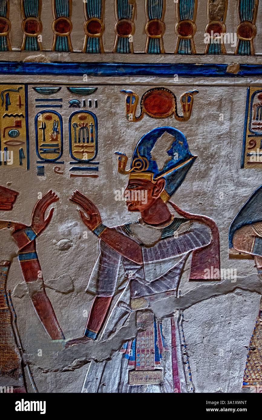 Pharoah rameses iii hi-res stock photography and images - Alamy