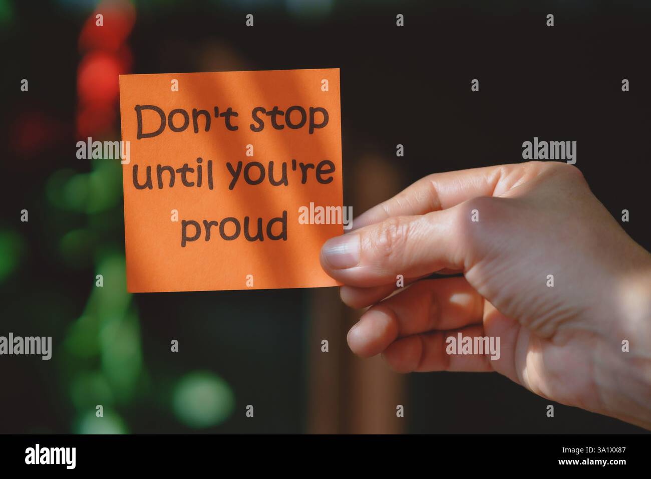 Colorful paper note with sticky tape with motivational phrases, Perfect ...