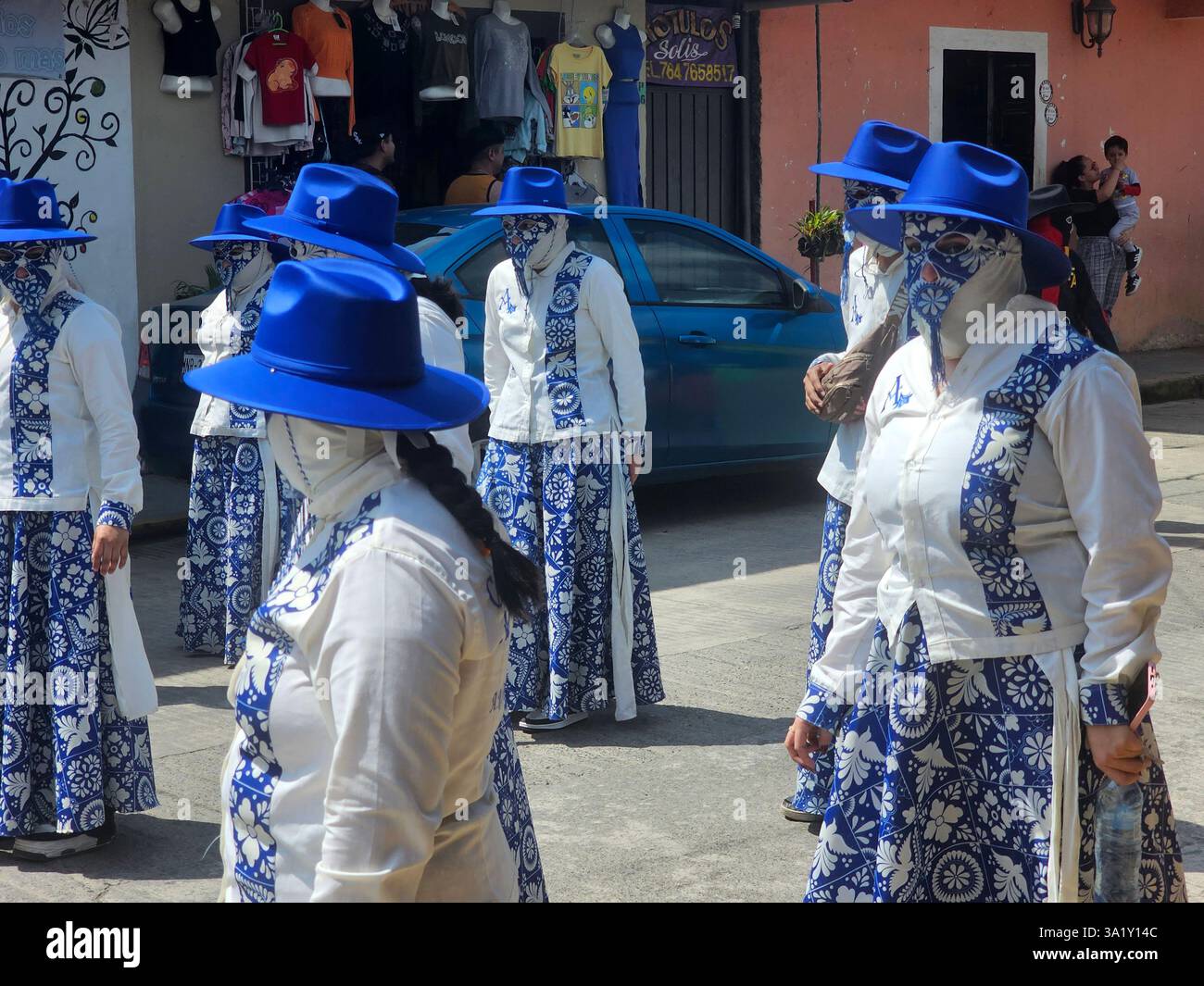 Xicotepec, Puebla, Mexico - Mar 2 2025: Dance of the Huehues ...