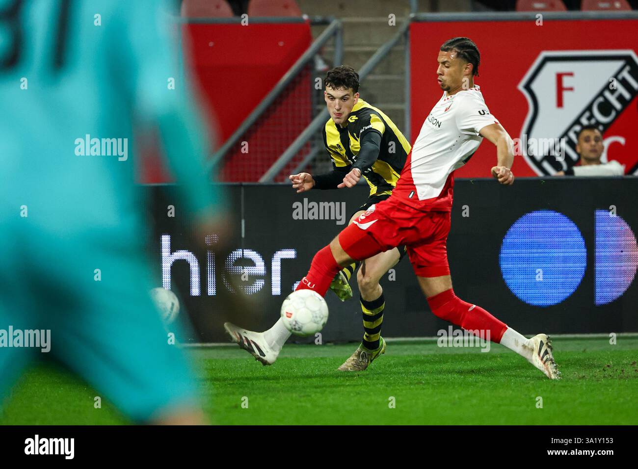 Utrecht, Netherlands. 10th Mar, 2025. UTRECHT, 10-03-2025, Galgenwaard ...