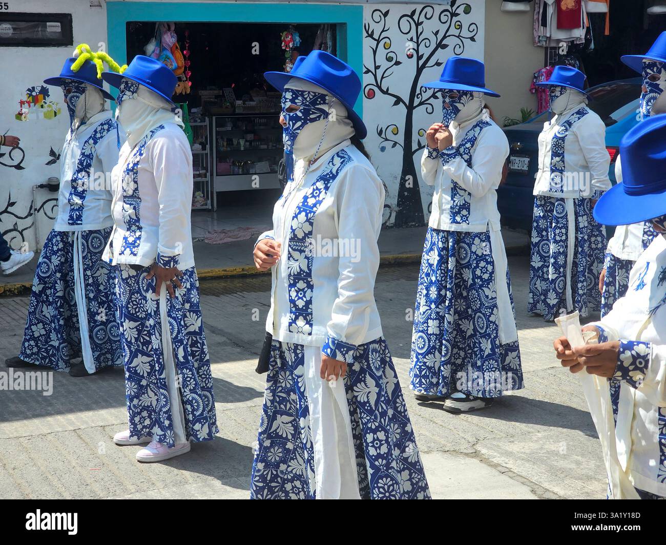 Xicotepec, Puebla, Mexico - Mar 2 2025: Dance of the Huehues ...