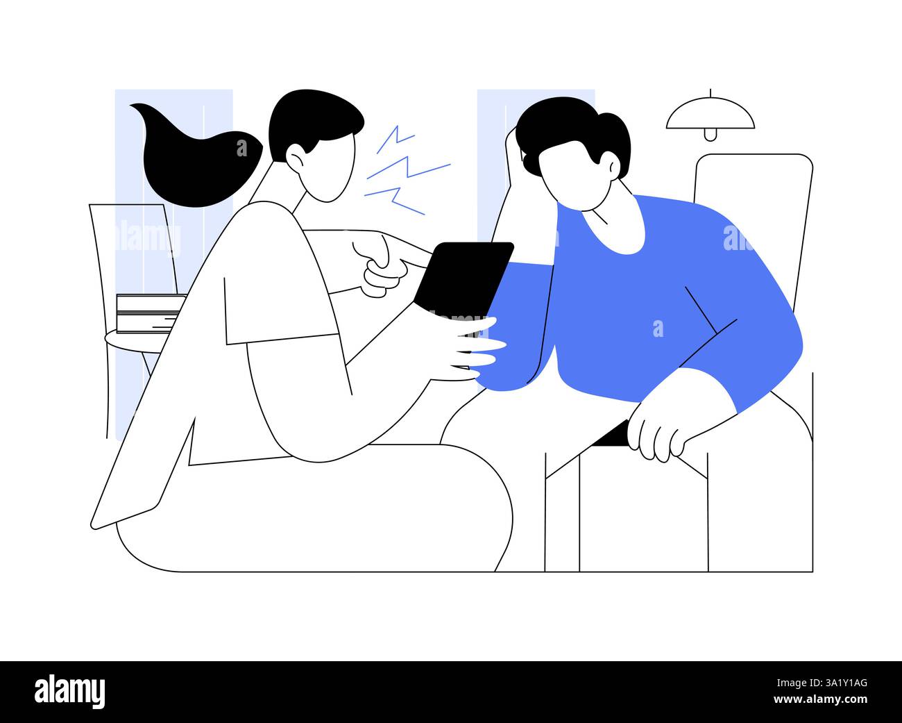 Cheating isolated cartoon vector illustrations Stock Vector Image & Art ...