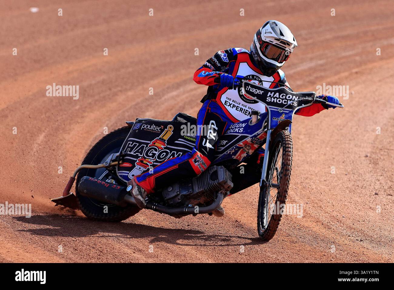 Harry Fletcher during the Belle Vue Aces Experience Track Day at the ...