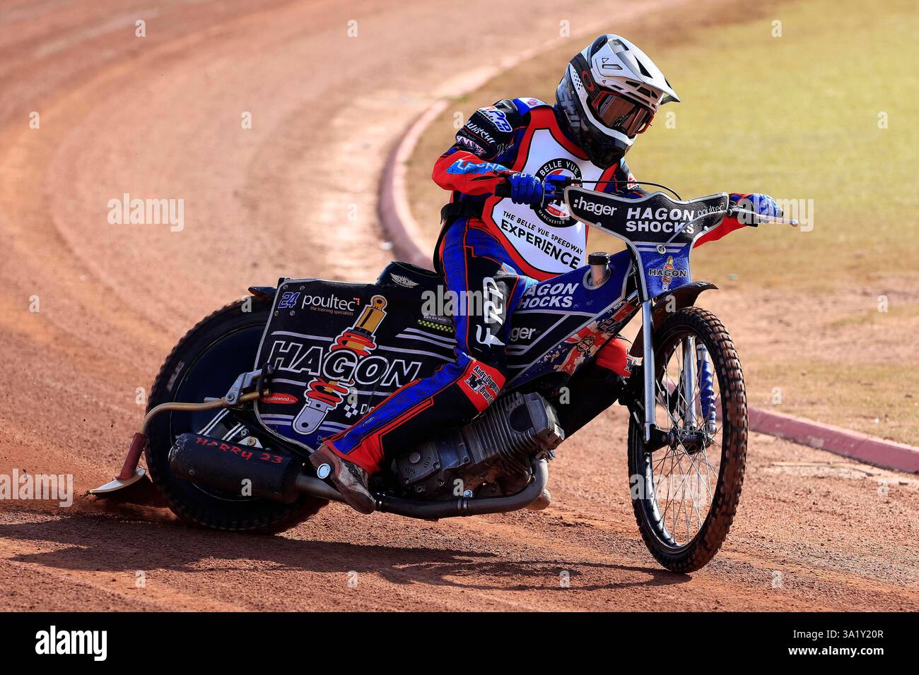 Harry Fletcher during the Belle Vue Aces Experience Track Day at the ...
